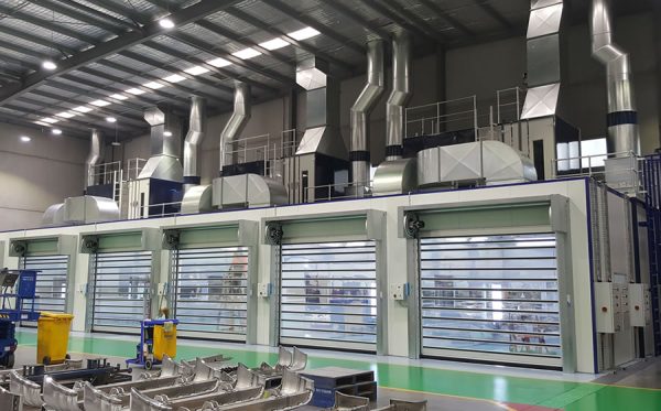 Aluminium Repair Room - TruFlow Sparybooths