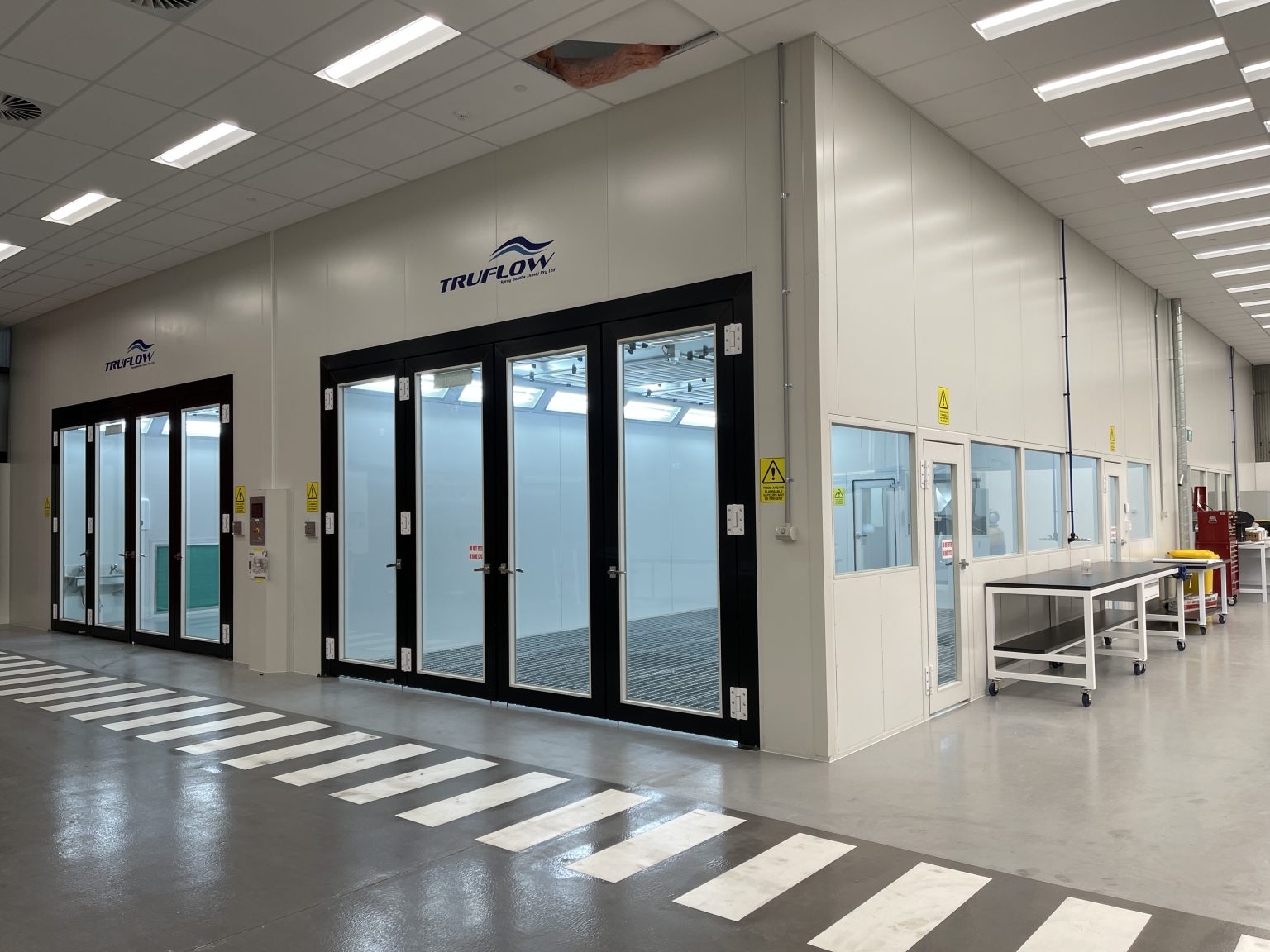 Queensland Dry Filter Spray Booth | Truflow