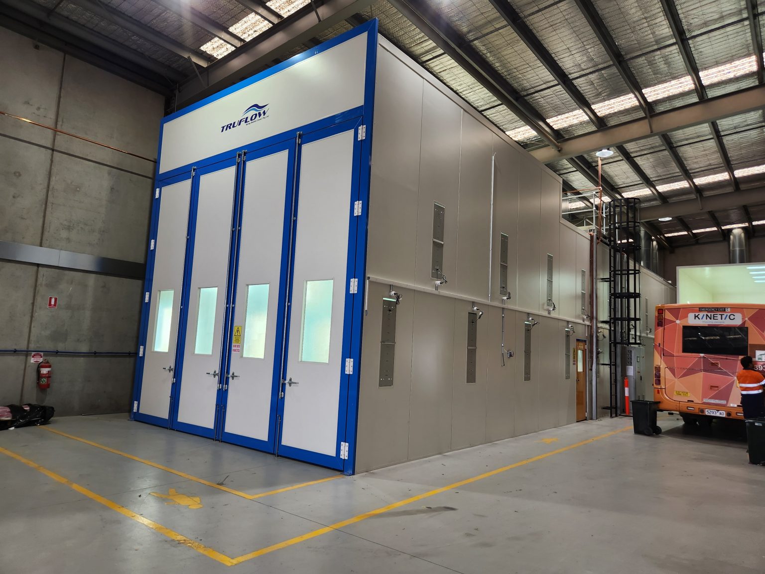 What spray booth certification are required in Australia?