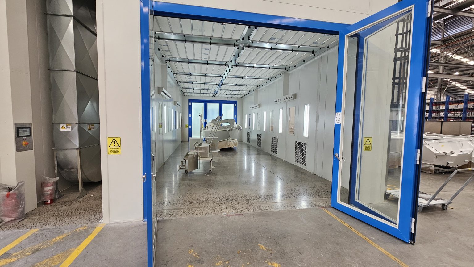 Telwater Paint Line Case Study | Truflow
